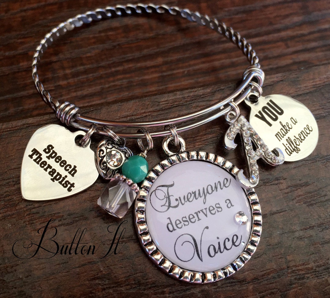 Speech Therapist Gift, OT, Everyone Deserves a Voice, Speech Language ...