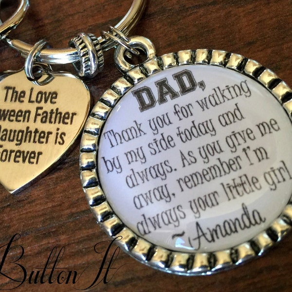 Dad Quote Keychain - Etsy