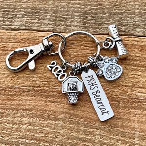 SENIOR Night, Personalized Key Chain, Senior 2024, Cheerleading Gifts ...