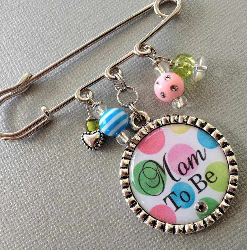 Grandma to Be Pin, Aunt to Be, Mom TO Be Pin, PERSONALIZED Gift- Gender ...