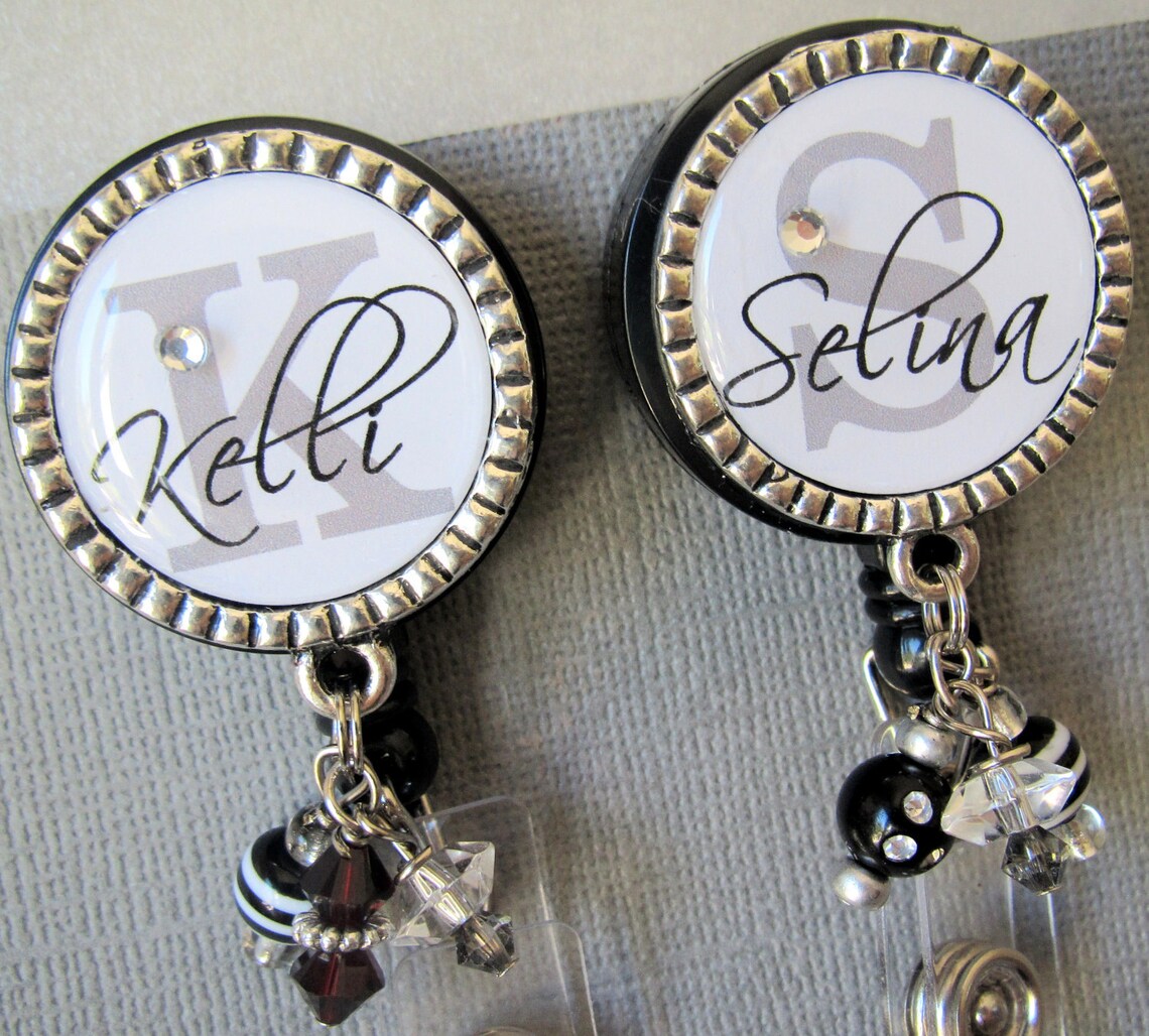 PERSONALIZED ID Badge Reel - Coworker Gift, Office Staff, RN, Nurse ...