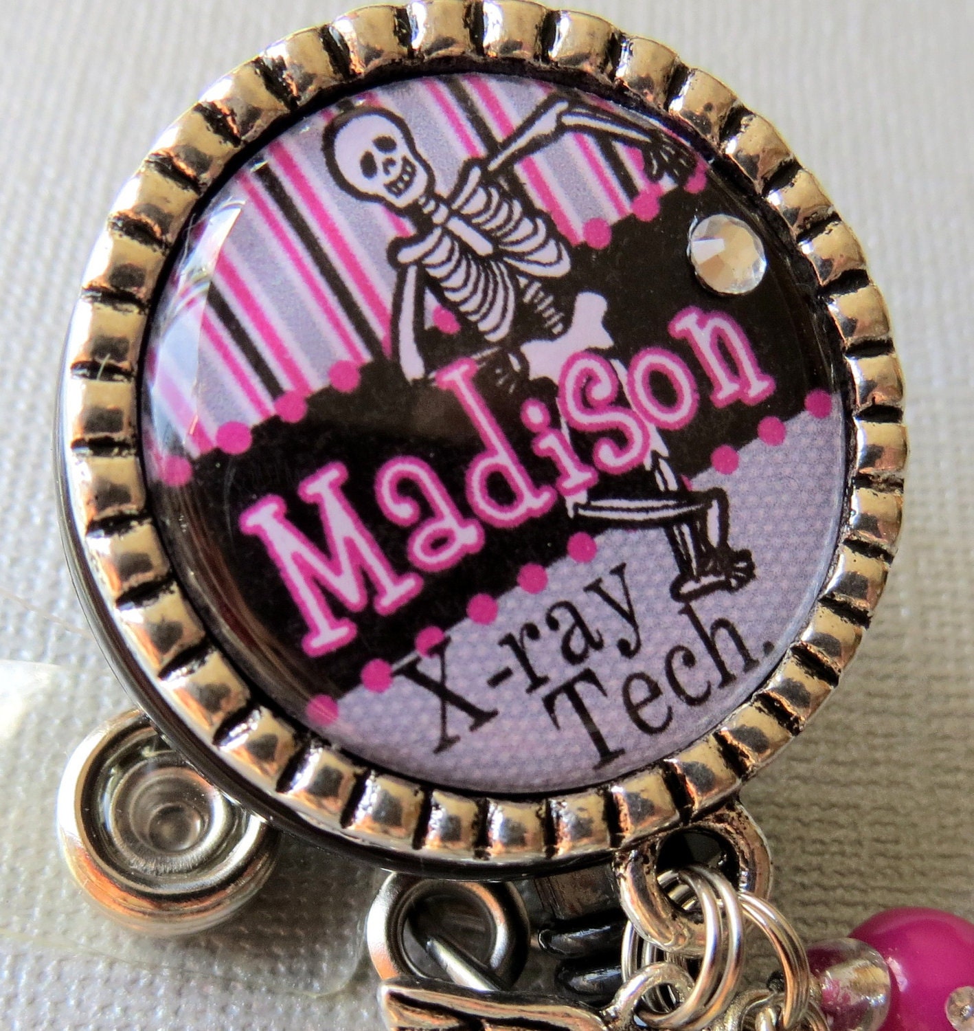 X-ray Technician ID Badge Reel Radiology Personalized Gift | Etsy