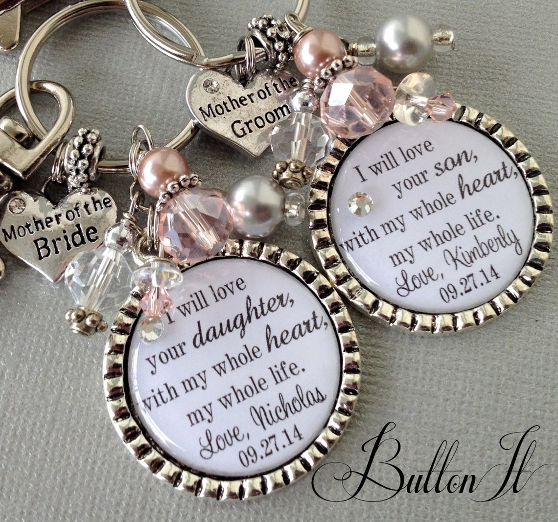 MOTHER of the BRIDE Gift, PERSONALIZED Wedding, Mother of Groom Gift ...