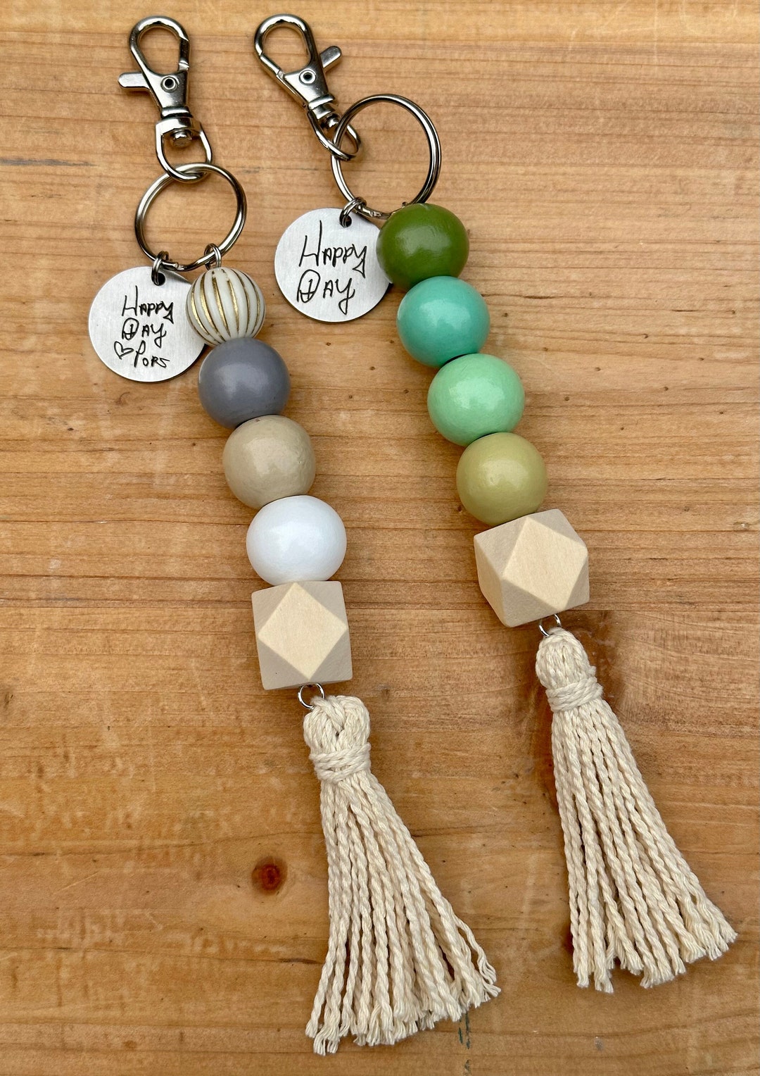 Sweet 16 Key Chain, Personalized Key Chain, Boho Key Chain, Remembrance ...