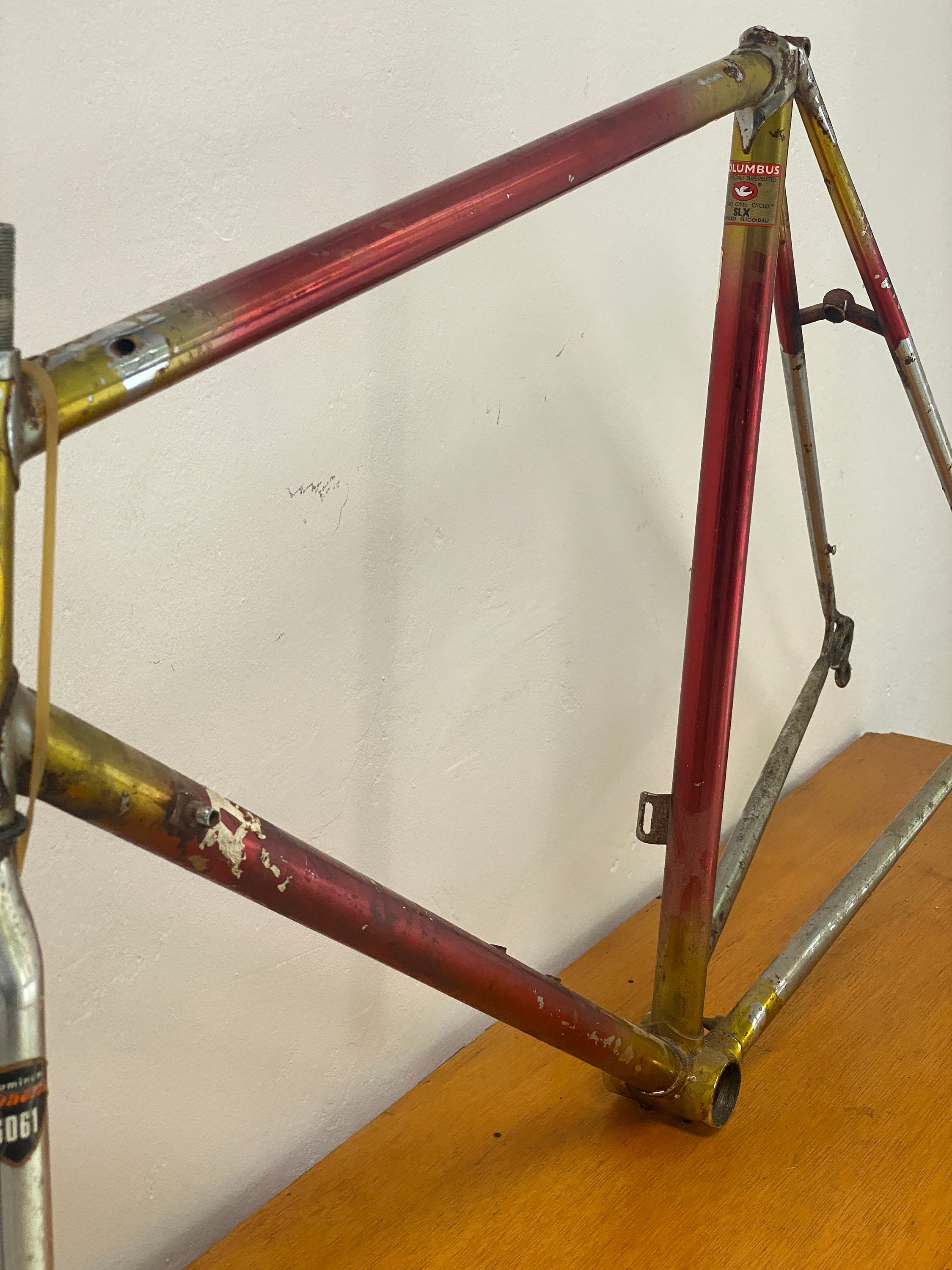 Vintage Rodbike Frame, Razesa Columbus SLX Competition Frame, Handmade ...