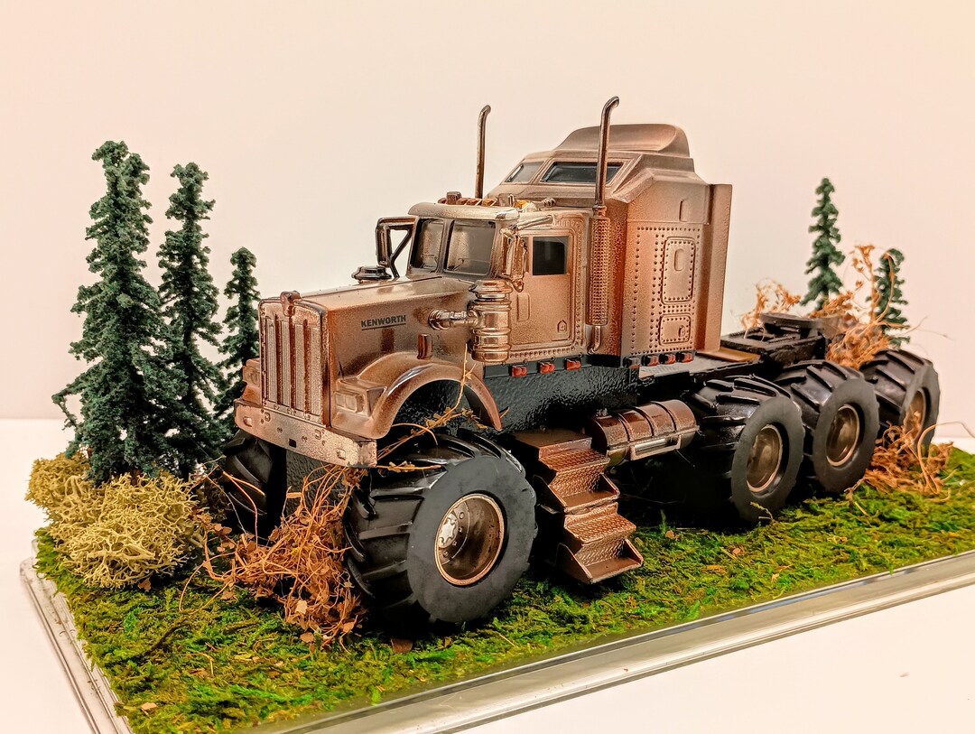 Mad Max Post-apocalyptic KENWORTH W900 Heavy Haul 8x8 Tractor Semi ...