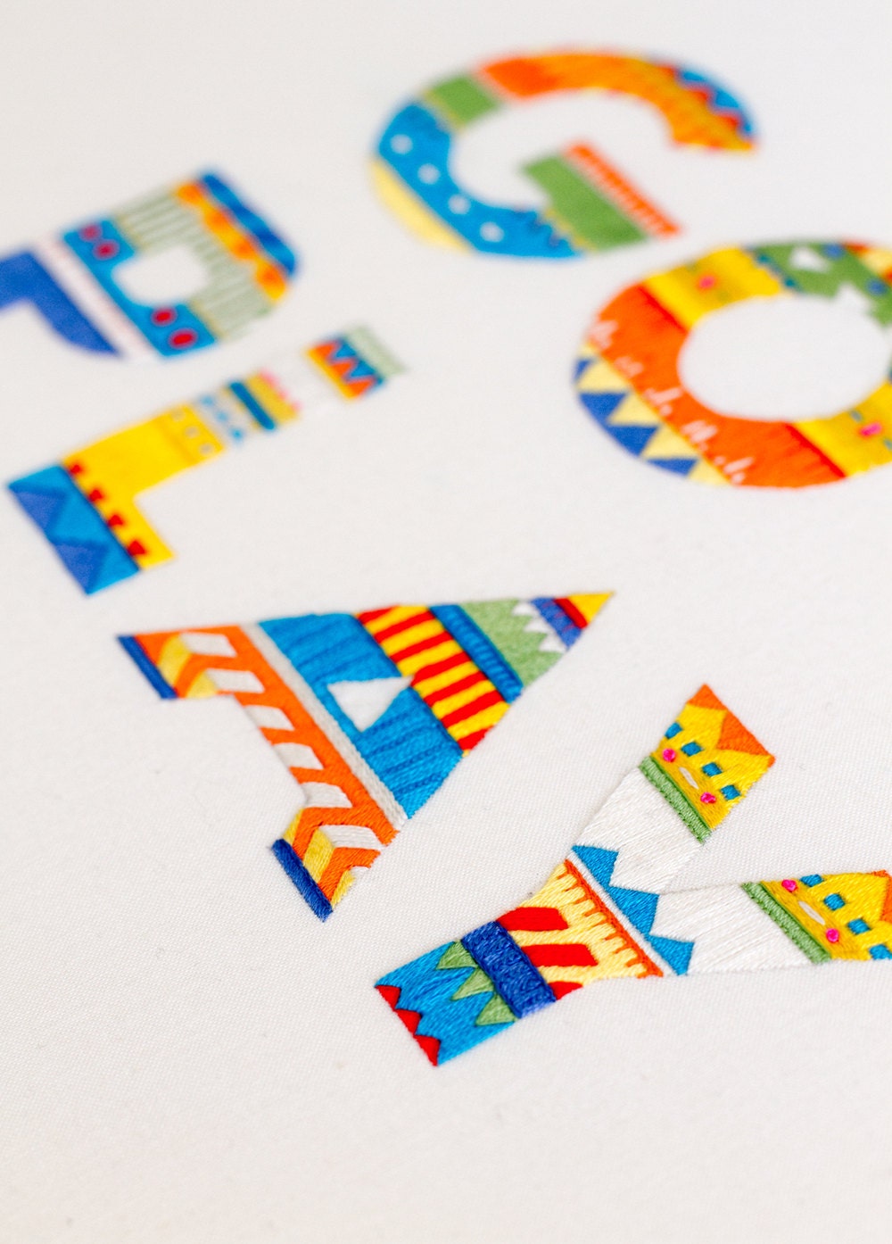 Sweater Letter Embroidery Pattern Full Alphabet | Etsy