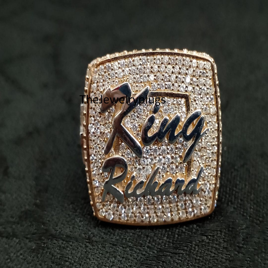 Pinky Ring Moissanite Diamond Ring Men Jewelry Hip Hop Ring Rapper Ring ...