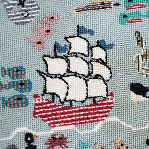 These Three Ships Original Design Christmas Needlepoint Stocking ...