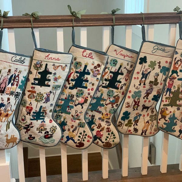 Needlepoint Stocking - Etsy