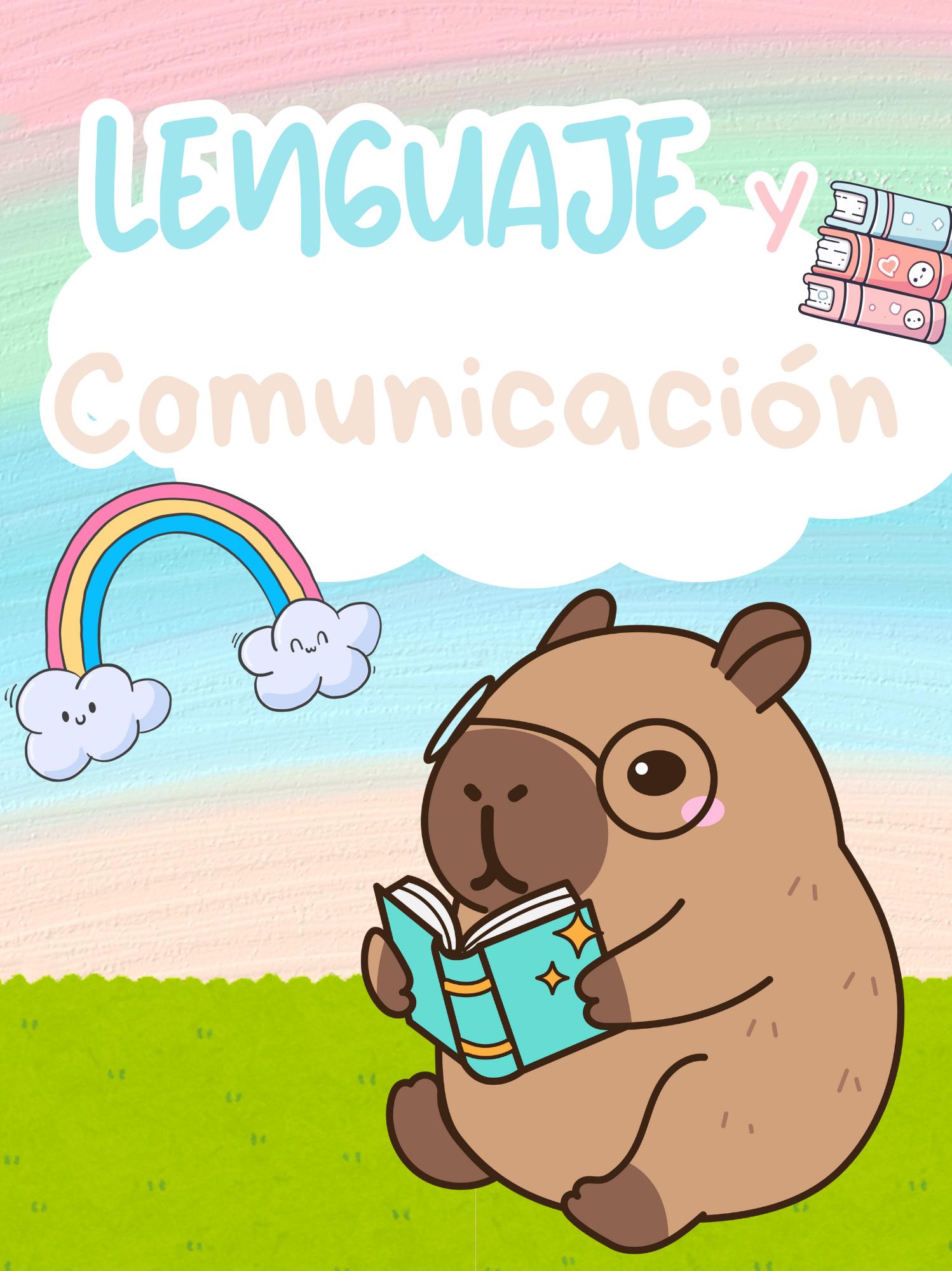 Portadas de Cuadernos "College Capibaras" – Diseños únicos para personalizar tus materiales ...