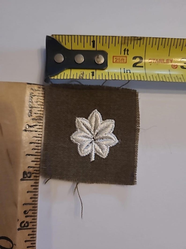 WWII US Army Lieutenant Colonel LTC Collar Insignia Patch - Etsy