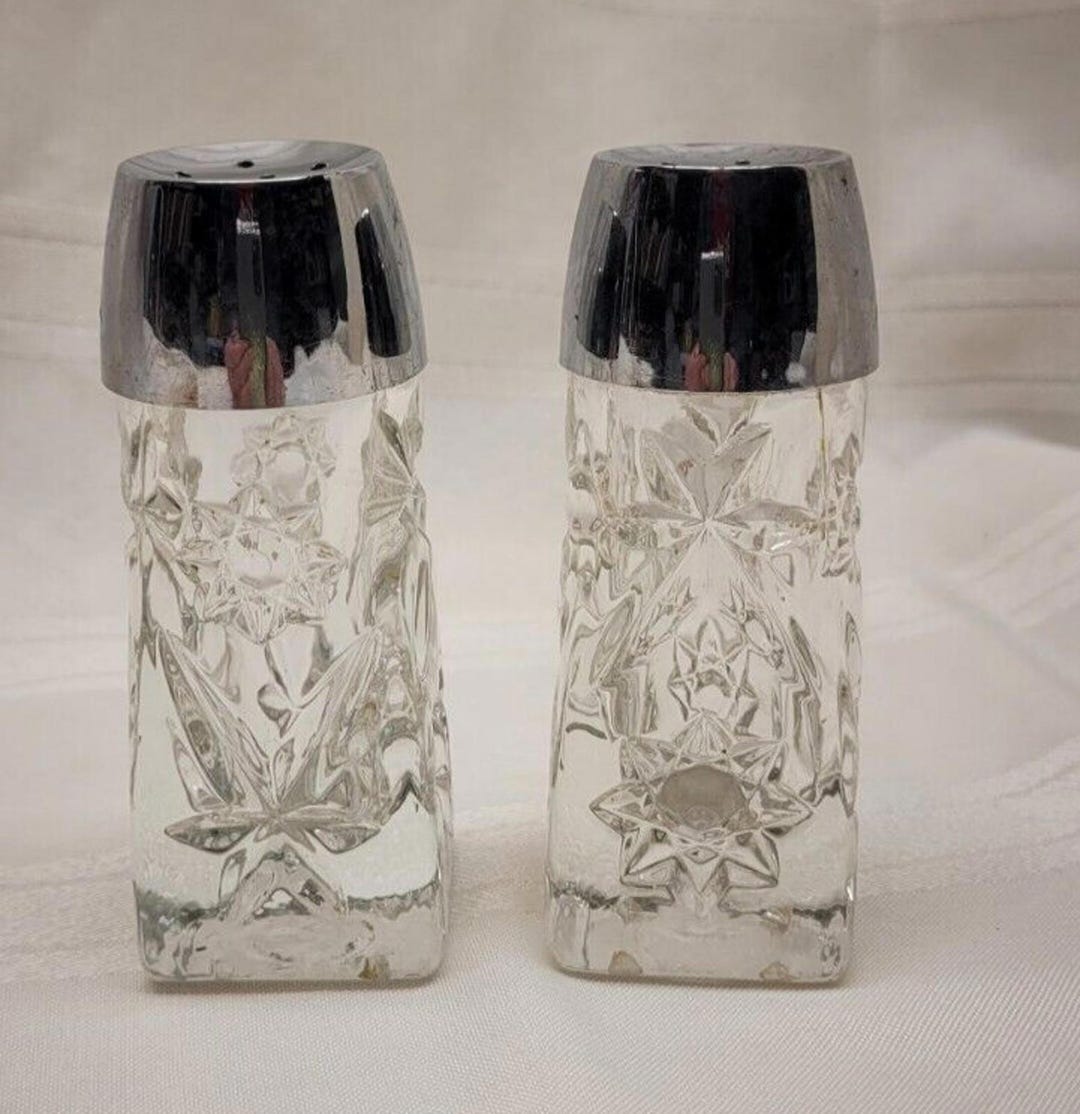 Pair of Star of David Salt & Pepper Shakers 4-1/4" EAPC Prescut - Etsy