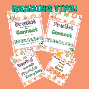 Groovy Owl Reading Posters Reading Corner Posters Reading Tips Poster ...