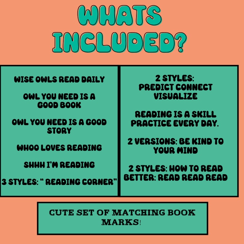 Groovy Owl Reading Posters Reading Corner Posters Reading Tips Poster ...