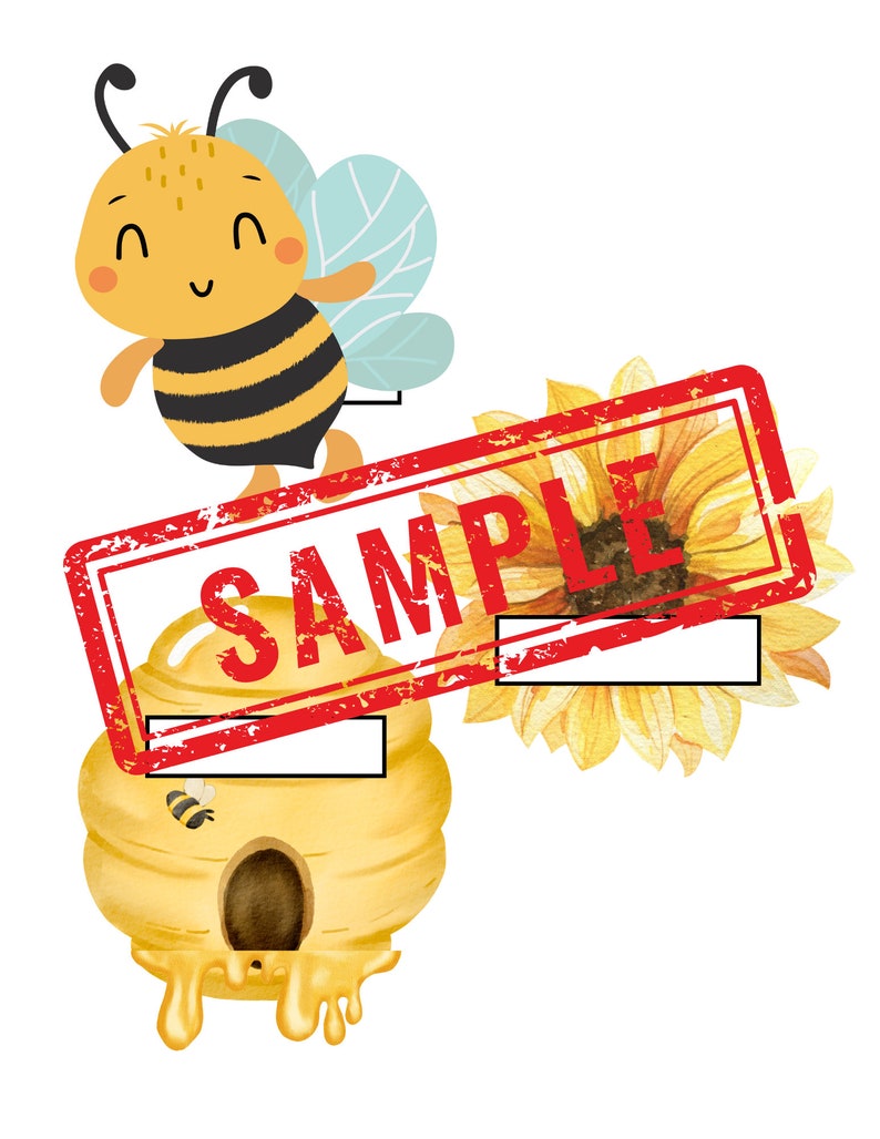 Bulletin Board Sunflowers and Bees - Etsy