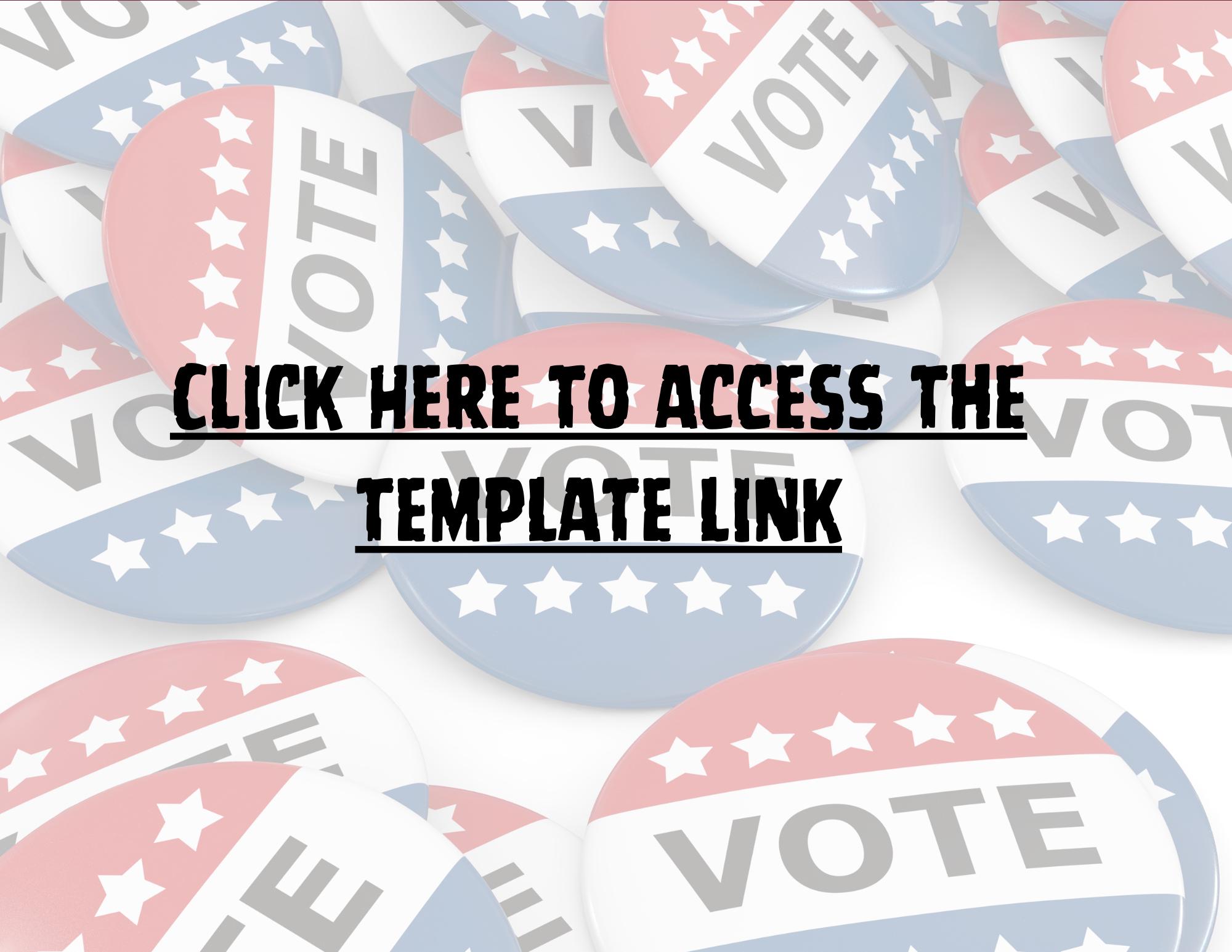 School Campaign Poster Election Poster in Colorful Stripes Campaign - Etsy