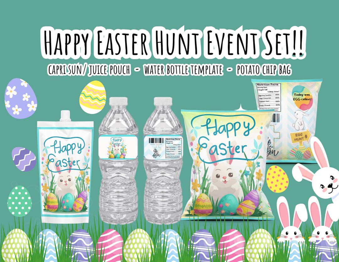Easter Theme Template Set - Etsy