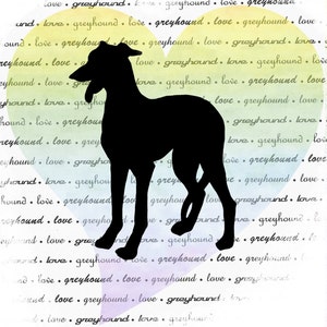 Greyhound Love Note Cards Whippet Galgo Dog Series I - Etsy