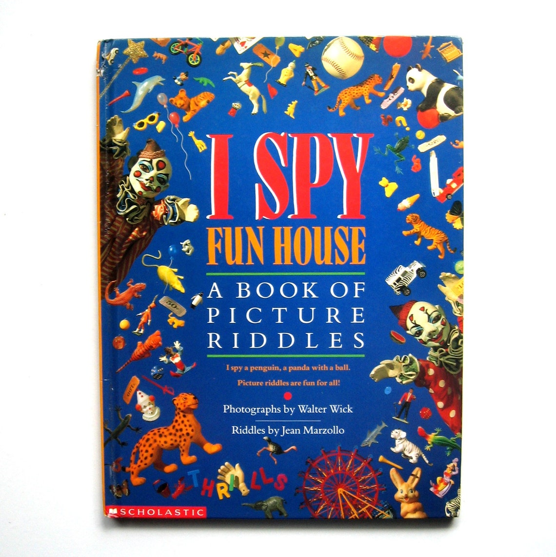 Vintage Book I Spy Fun House A Book of Picture Riddles - Etsy