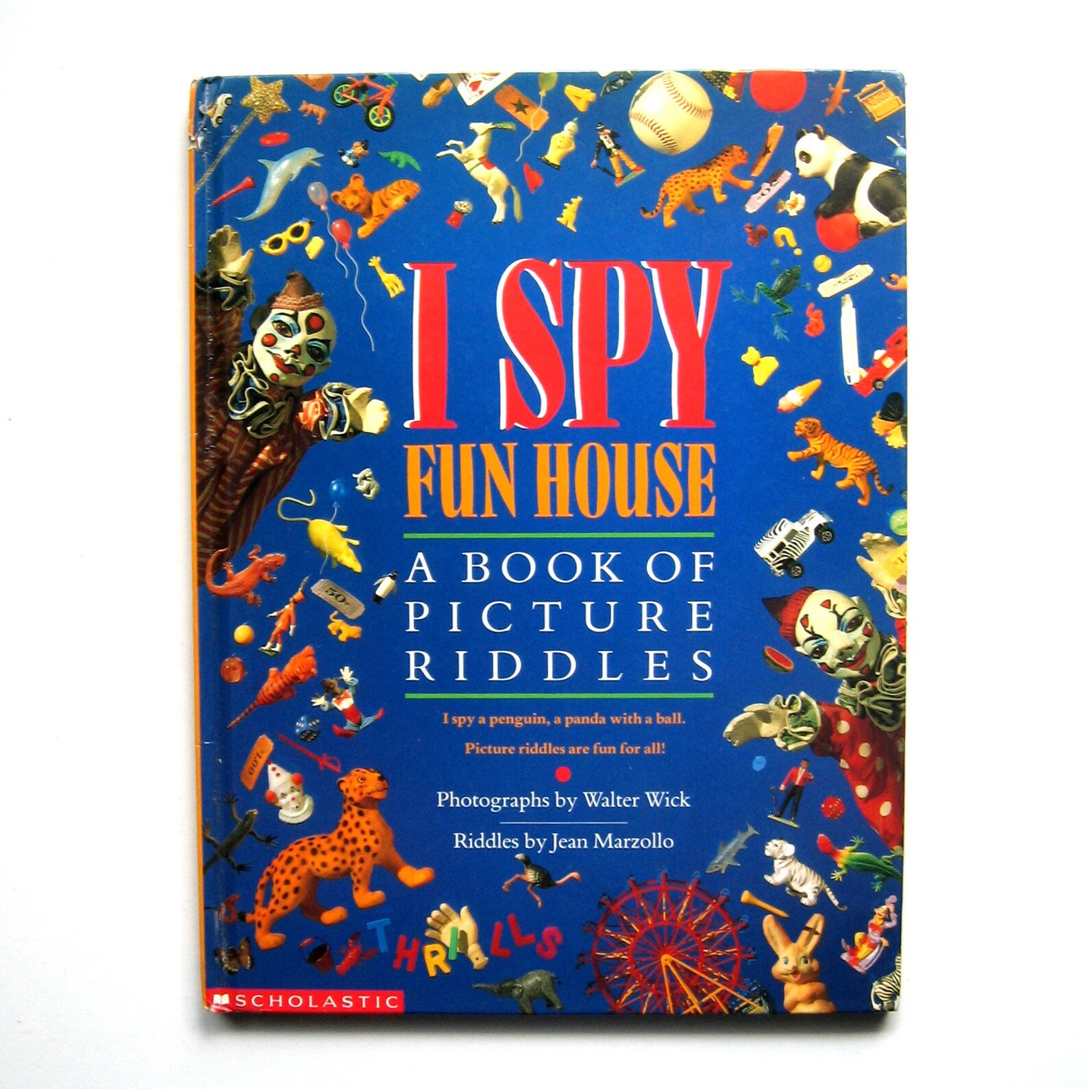 Vintage Book I Spy Fun House A Book of Picture Riddles - Etsy