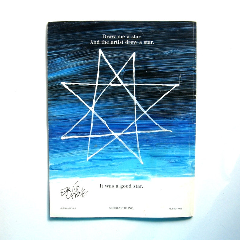 Vintage Book Draw Me a Star by Eric Carle 1993 - Etsy