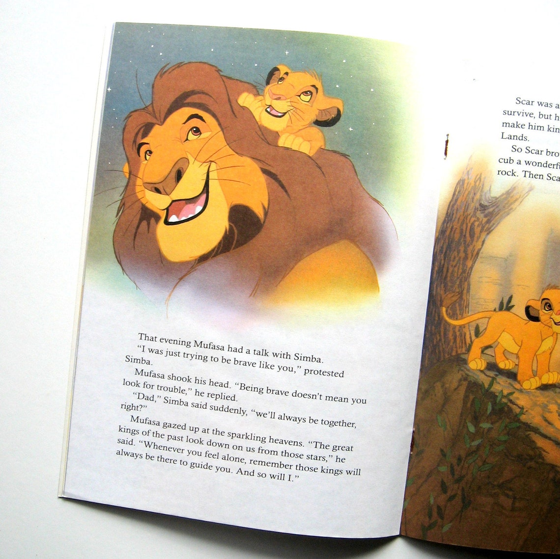 Vintage Book the Lion King 1994 Walt Disney Soft Cover - Etsy