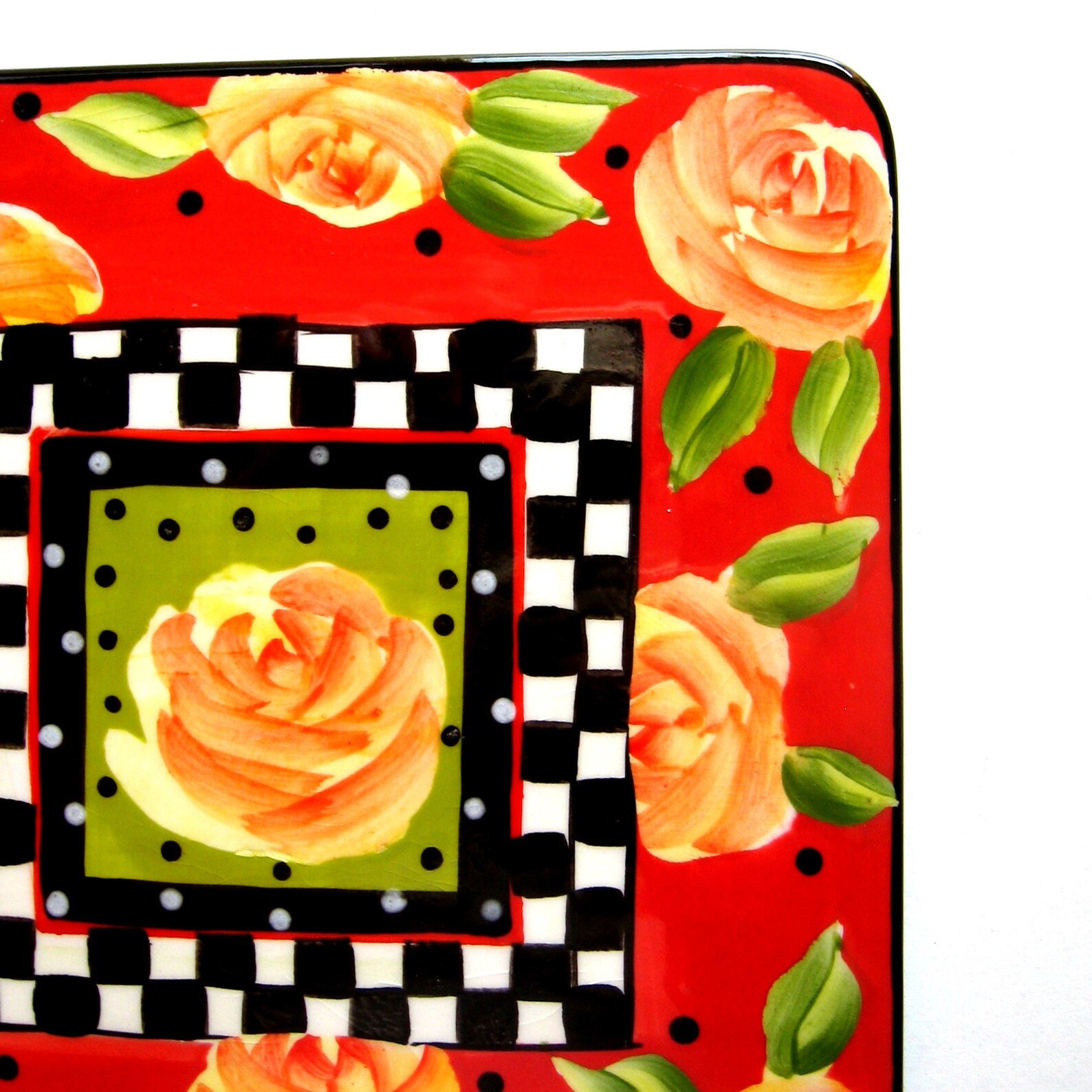 Vintage Trivet Ceramic Tile Trivet Hand Painted Trivet - Etsy