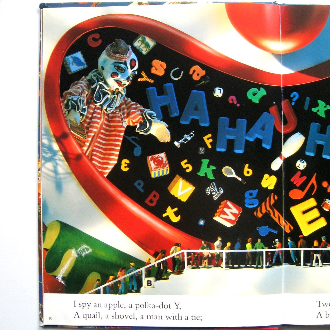 Vintage Book I Spy Fun House A Book of Picture Riddles - Etsy