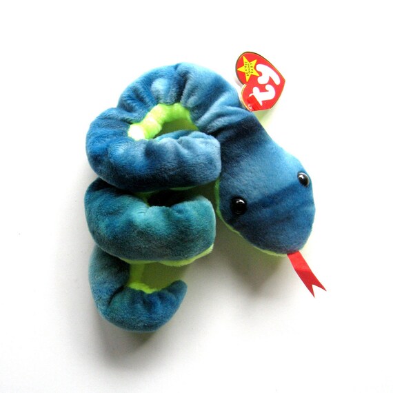 Stuffed Animals & Plushies Toys & Games Ty Beanie Baby Hissy the Snake ...