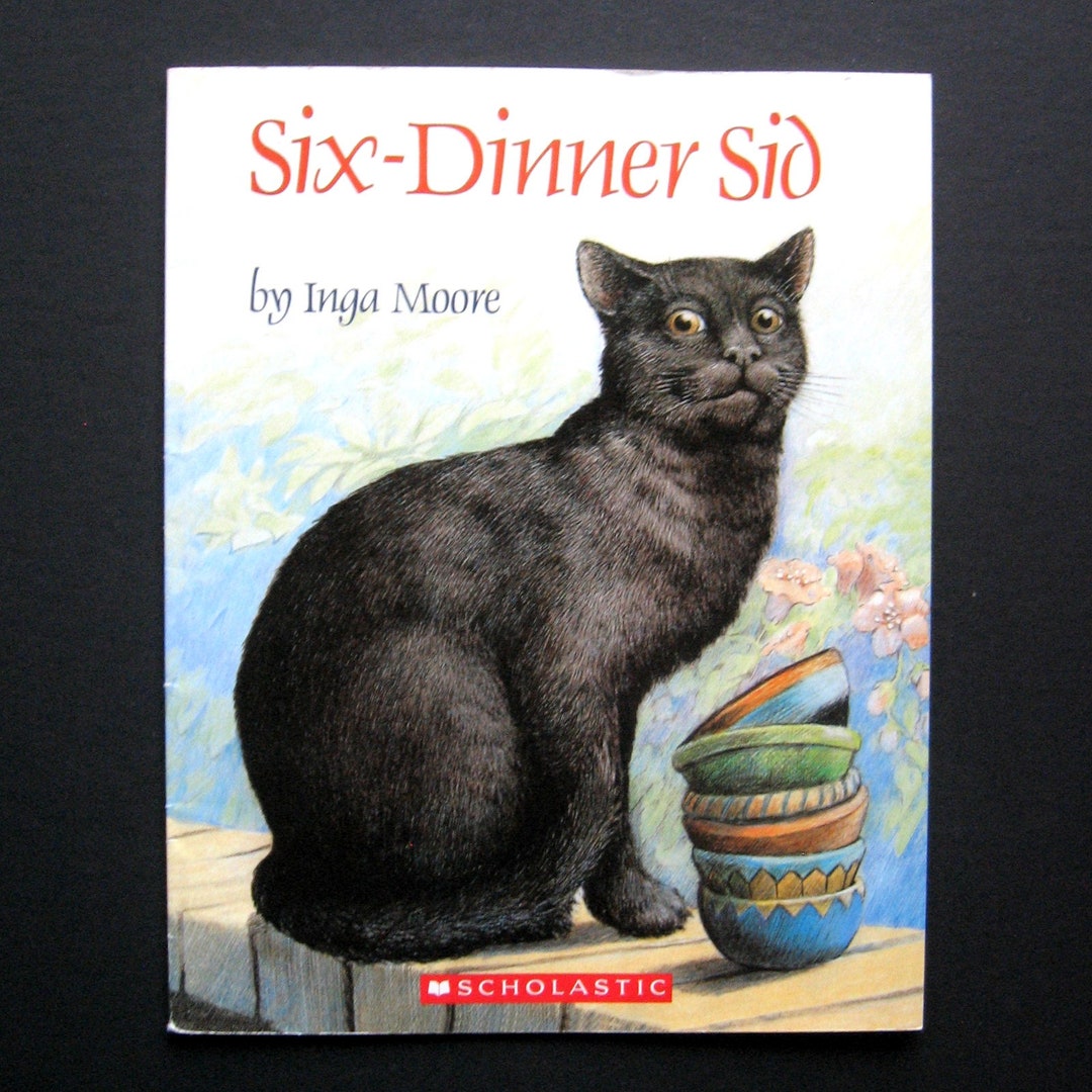 Vintage Book Six-dinner Sid by Inga Moore 1991 Sly - Etsy