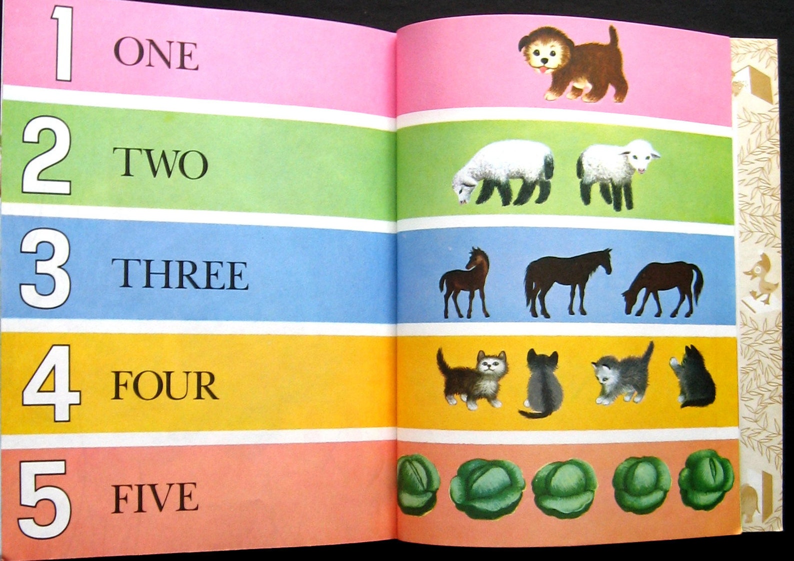 Vintage Book My First Counting Book 1957 A Little Golden | Etsy