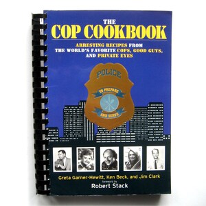 Vintage Cookbook the Cop Cookbook Arresting Recipes 1997 - Etsy