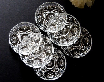 Retro Glass Coasters - Etsy