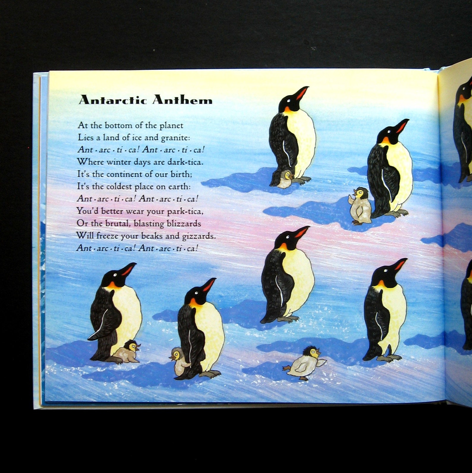 Vintage Book Antarctic Antics A Book of Penguin Poems - Etsy