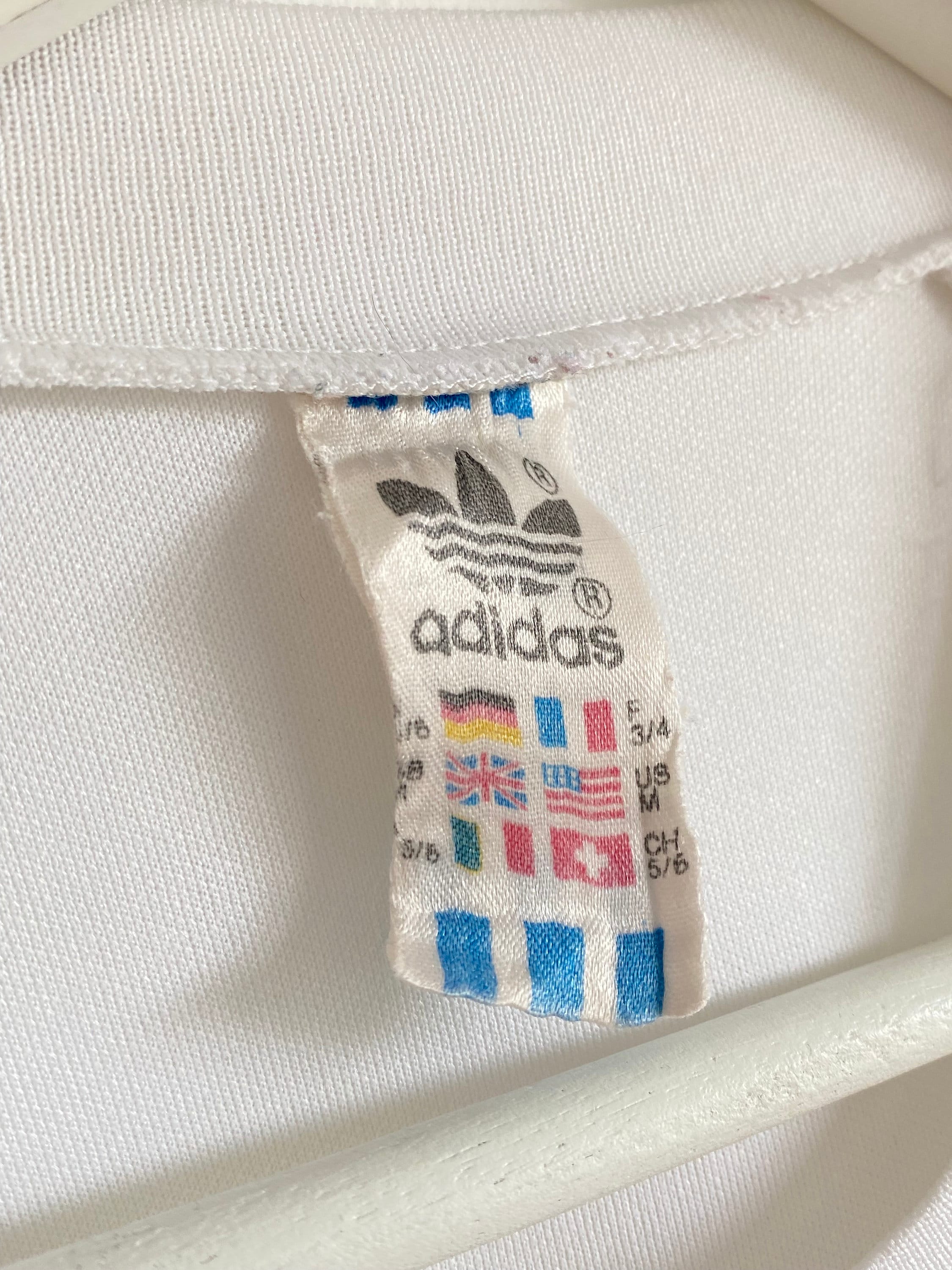 Vintage Rare Adidas Germany 1988 1990 Home Football Shirt Soccer Jersey ...