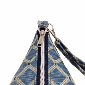 Mini Pyramid Triangle Purse, Handmade Gift / Denim Purse/gifts/gift for ...