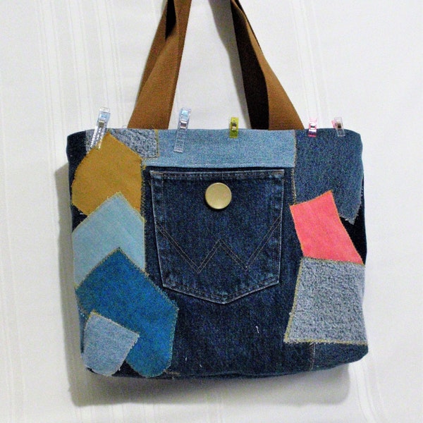 Denim Patchwork - Etsy
