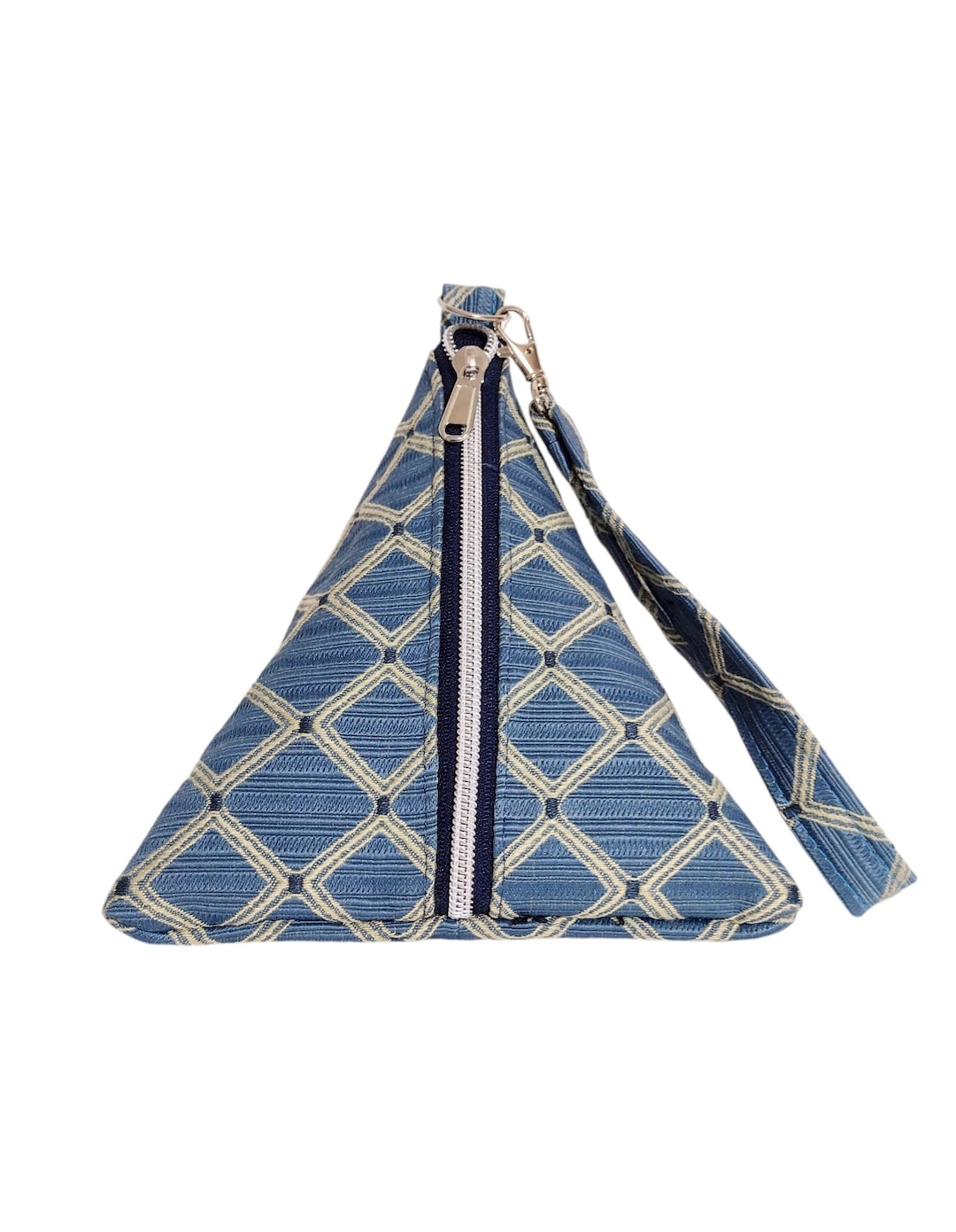 Mini Pyramid Triangle Purse, Handmade Gift / Denim Purse/gifts/gift for ...
