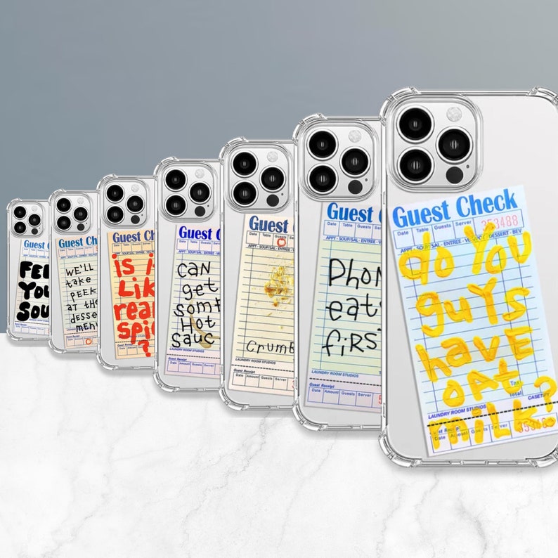 Label, Receipt, Sticker, Posted Note, Phone Case, iPhone 14 13 12 11 ...