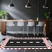 Start Finish Racing Runner Rug for Kids, Toy Car Race Mat, Kids Play ...