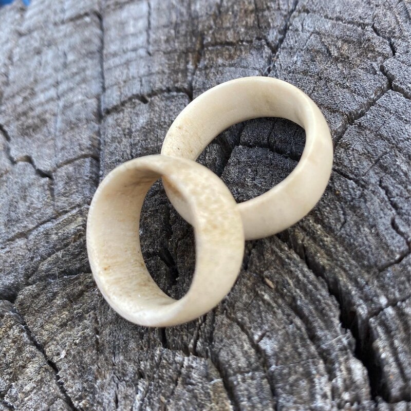 Elk Antler Ring - Etsy