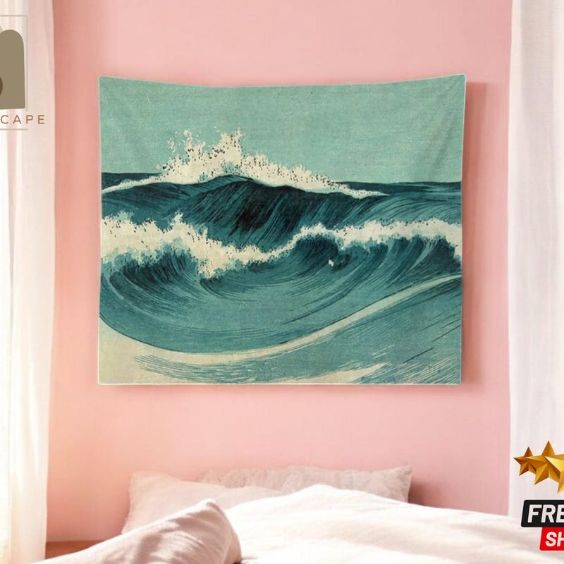 Ocean Tapestry - Etsy