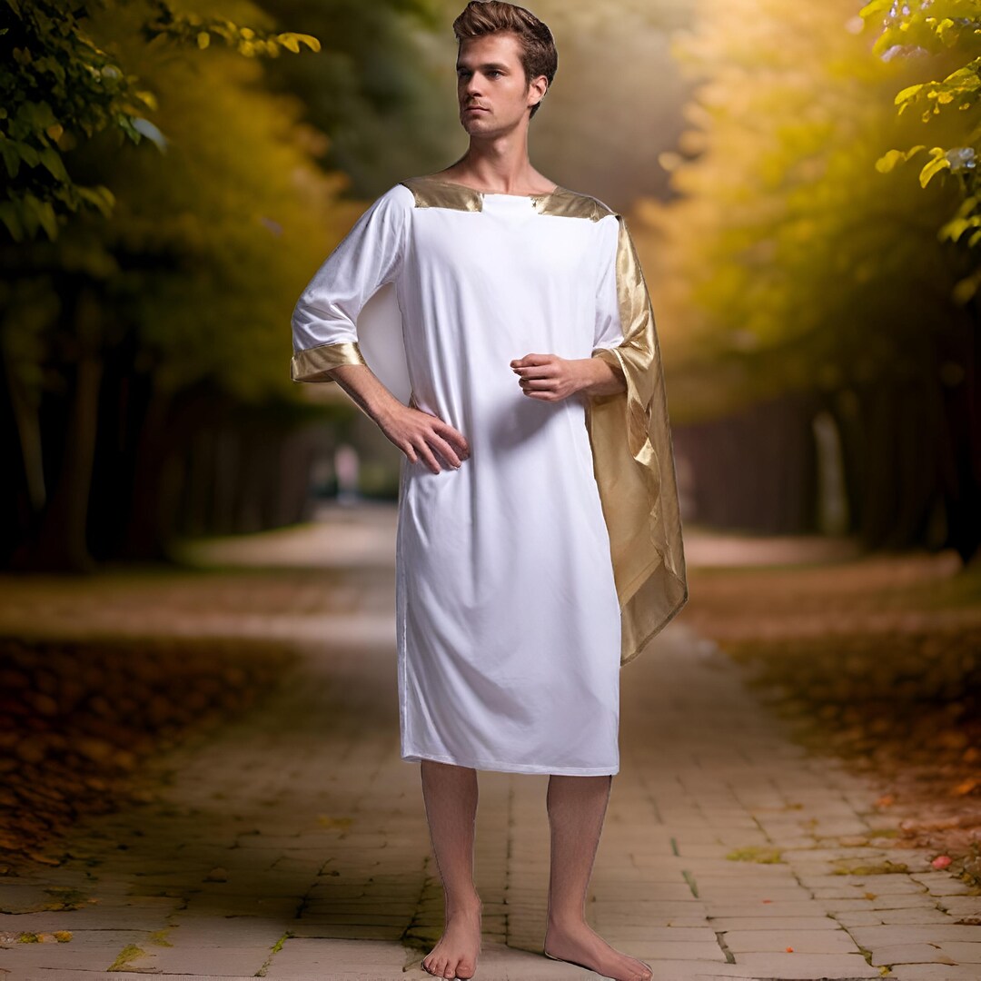 Greek God Costume for Men Masquerade Role-playing Outfit Halloween ...