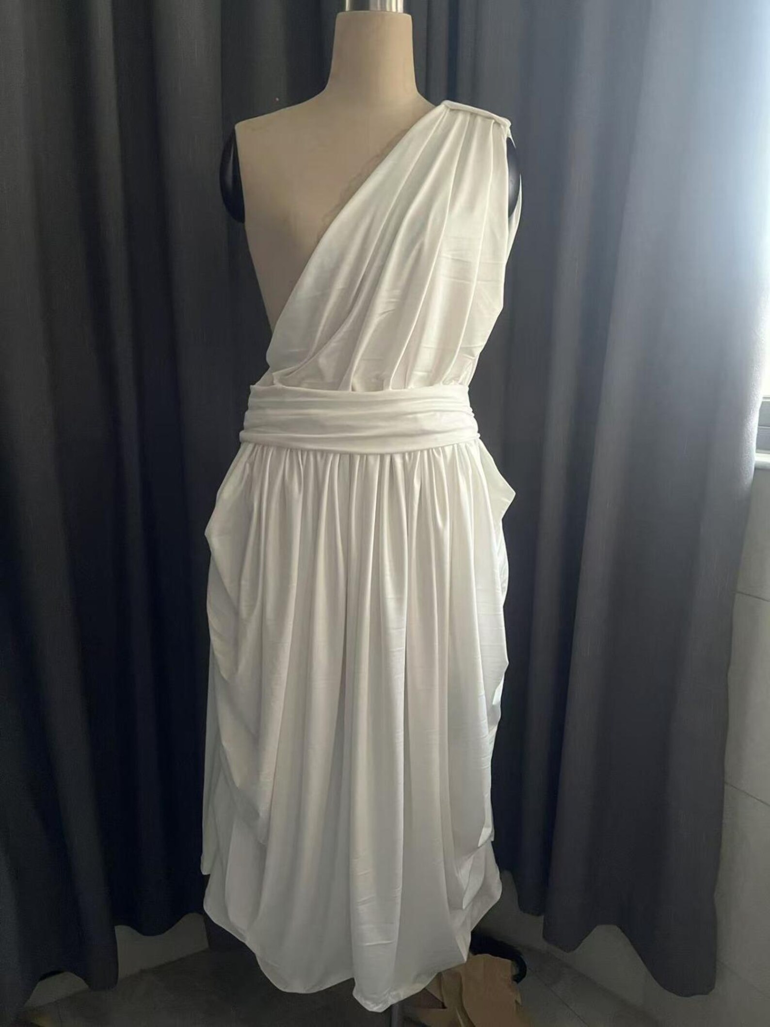 Ancient Men's Roman Toga Cosplay Costume | Halloween Theme Party Outfit ...