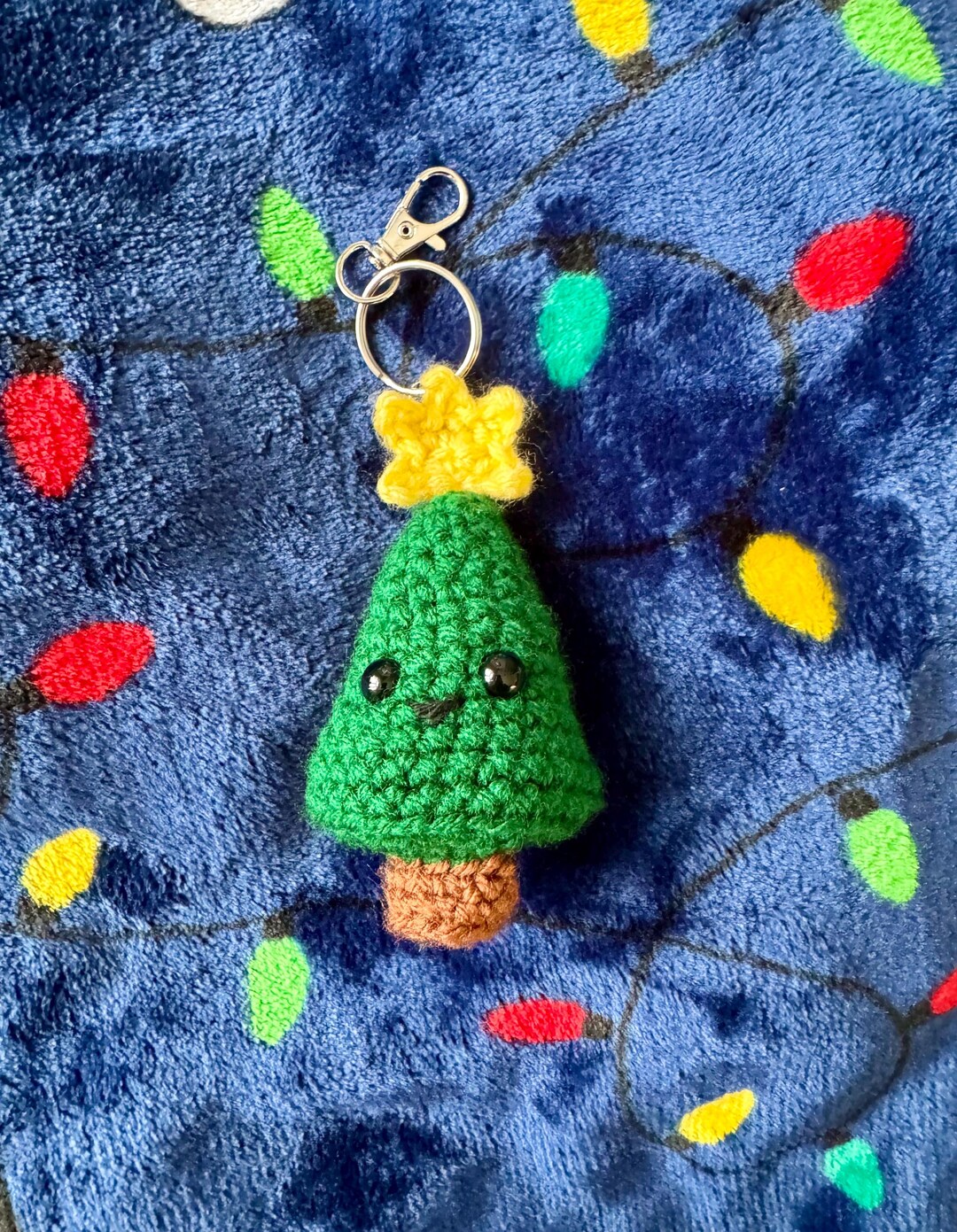 Christmas Tree Keychain, Christmas Bag Accessory, Christmas Tree ...