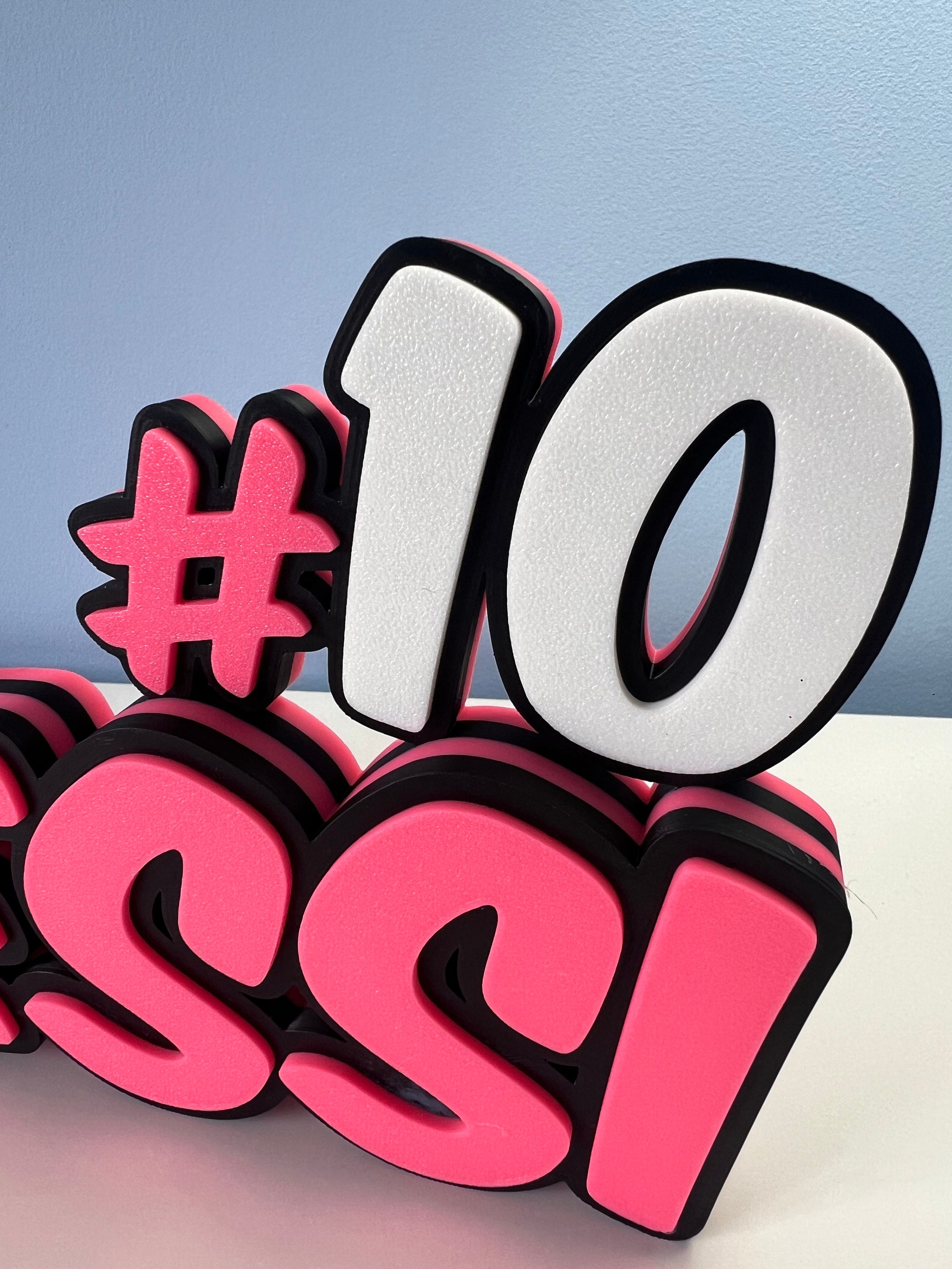 MESSI 10 or Any Name-any Number-any Colour Personalised Name Sign ...