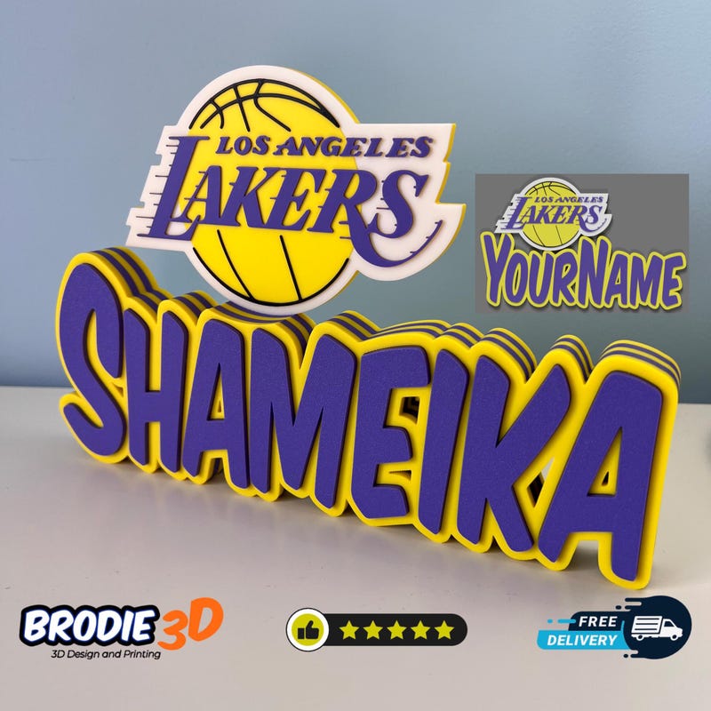 Lakers Stickers - Etsy