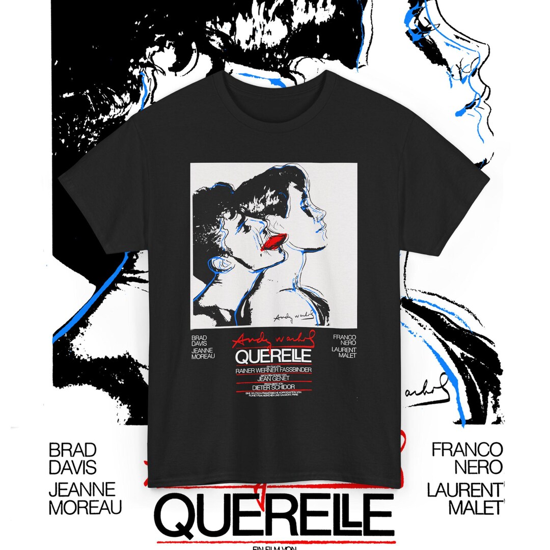 Gay Querelle Film Poster Tee, Art History Genet Fassbinder Shirt ...