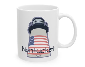 Nantucket Field & Oar Club Accent Coffee Mug 11, 15oz - Etsy